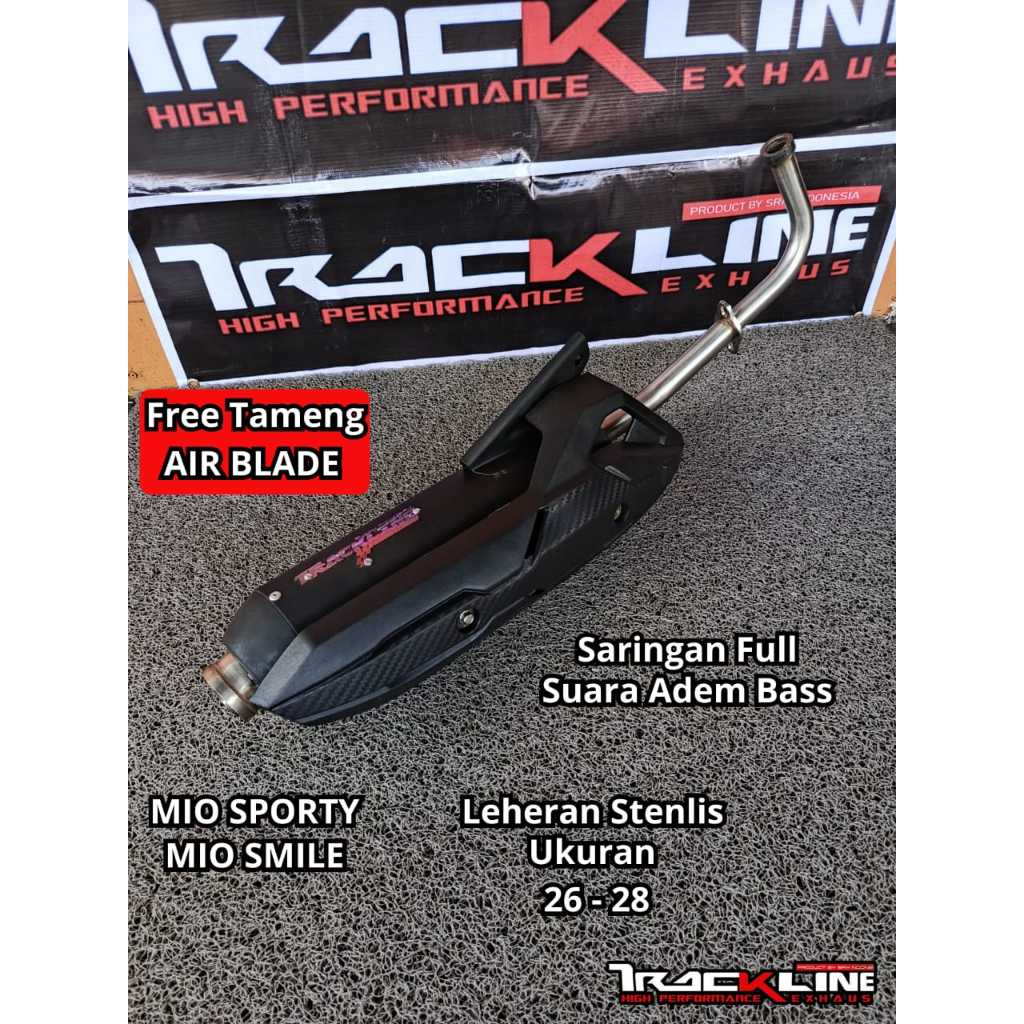 Jual Knalpot Trackline Standar Racing Copy CMS BeaT Fi Scoopy ESP Vario ...