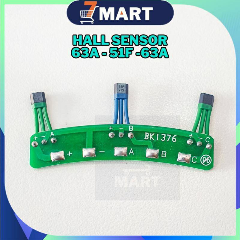 Jual Modul Hall Sensor Dinamo Motor BLDC Sepeda Listrik Motor Listrik Skuter Listrik 63A 51F ...