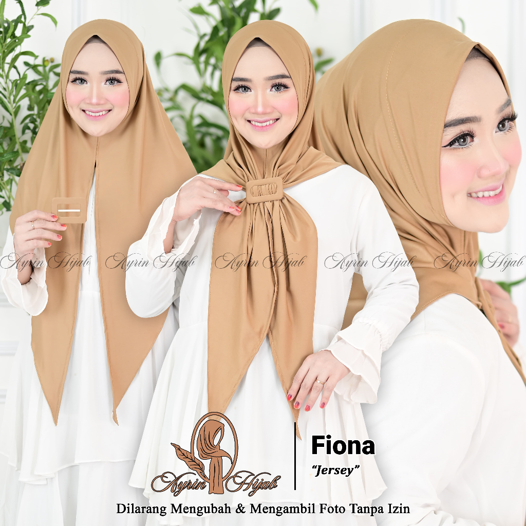 Jual JILBAB SEGITIGA INSTAN - SEGITIGA FIONA GESPER BY AYRIN HIJAB ...