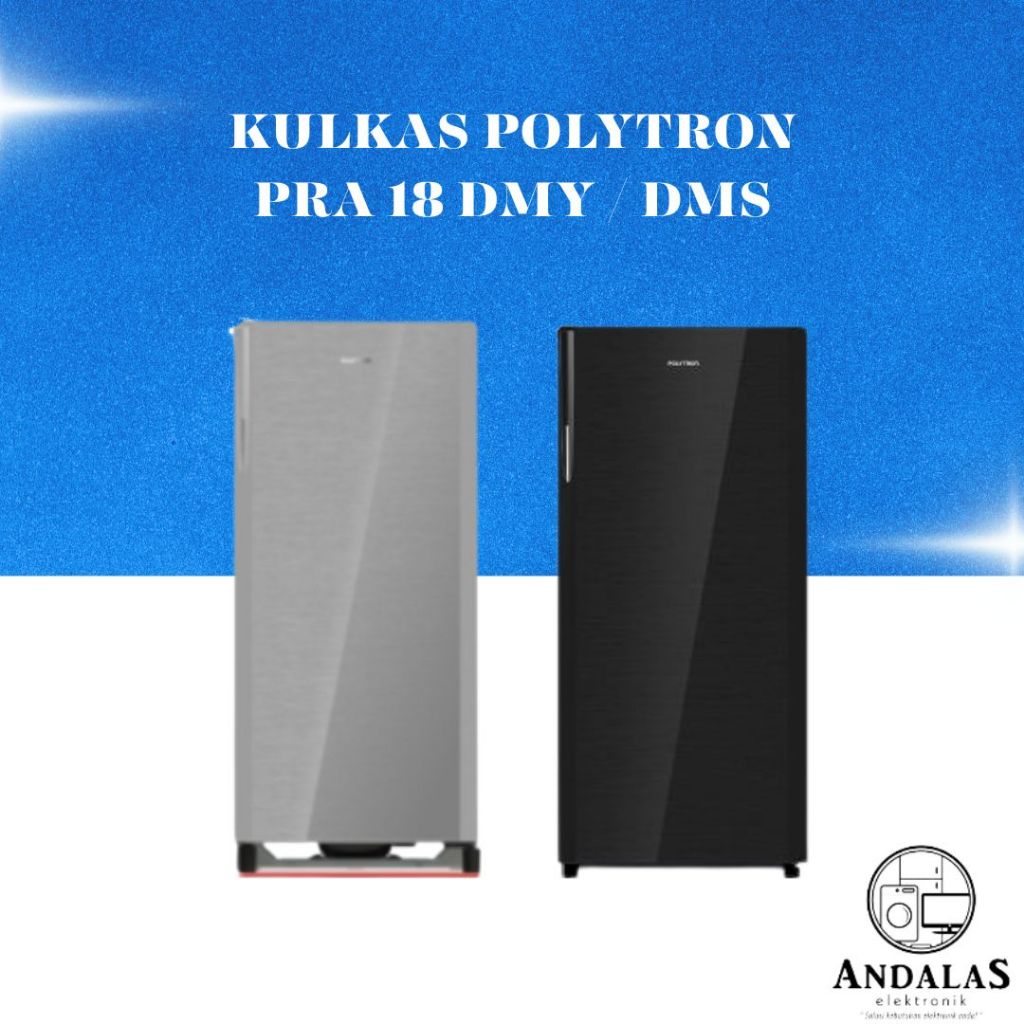 Jual LEMARI ES 1 PINTU POLYTRON PRA-18DMY KULKAS POLYTRON PRA 18 DMY ...