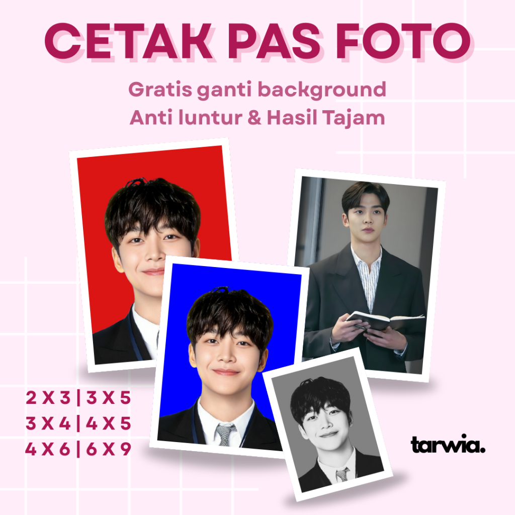 Jual CETAK PAS FOTO 1 HARI JADI 2X3 3X4 4X6 MURAH DAN CEPAT | Shopee Indonesia