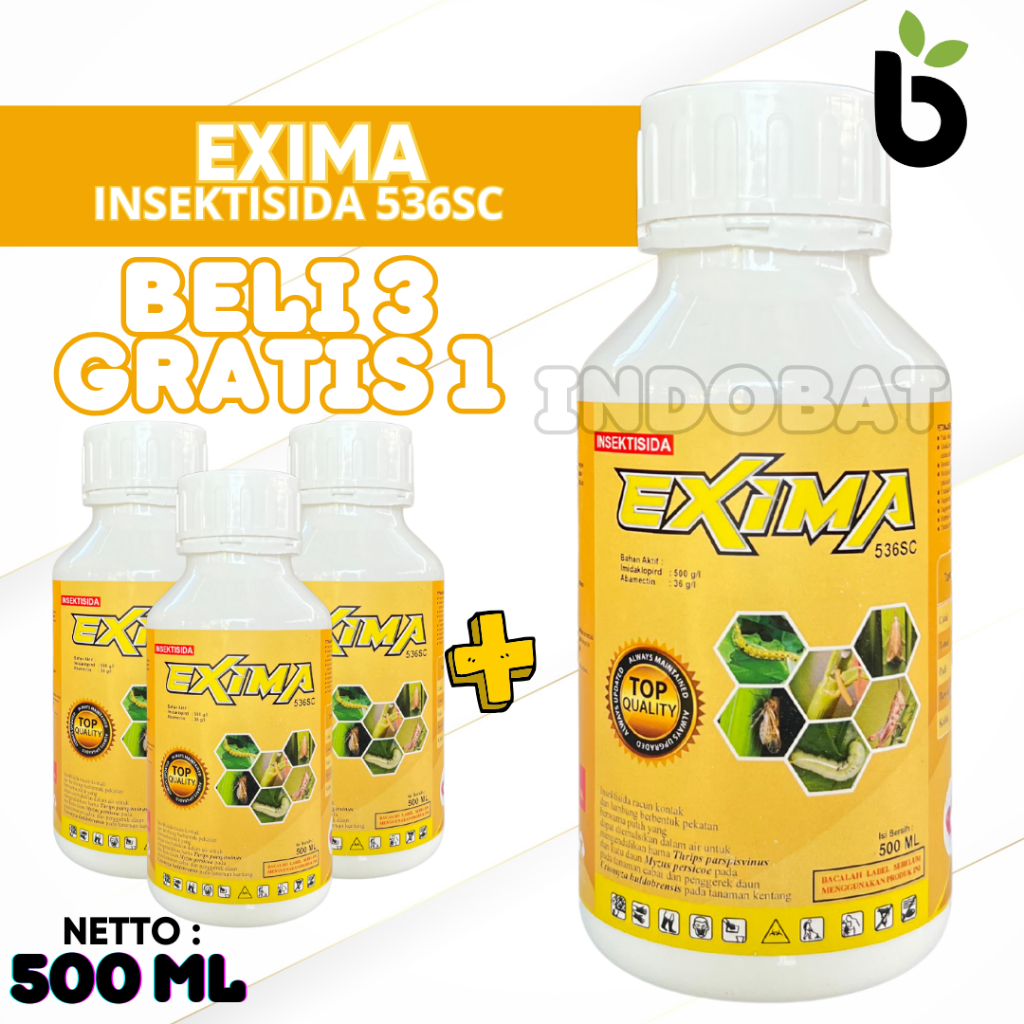 Jual Insektisida Exima 500ML Insektisida Kuat untuk Hama Perkebunan dan ...
