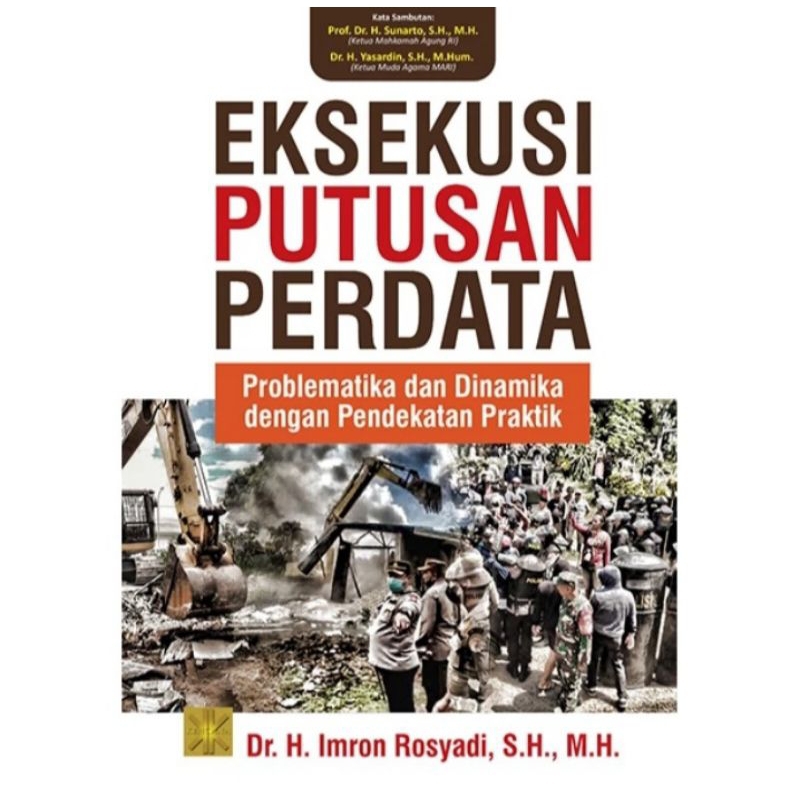 Jual BUKU EKSEKUSI PUTUSAN PERDATA Problematika dan dinamika dengan ...