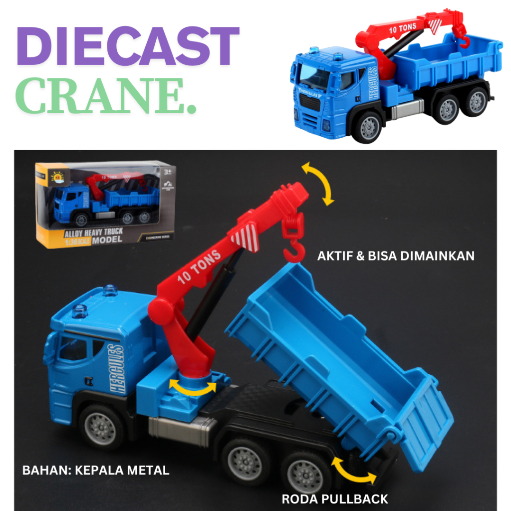 Jual ( BAHAN METAL ALLOY + RODA PULLBACK ) JW - Mainan Anak Diecast ...