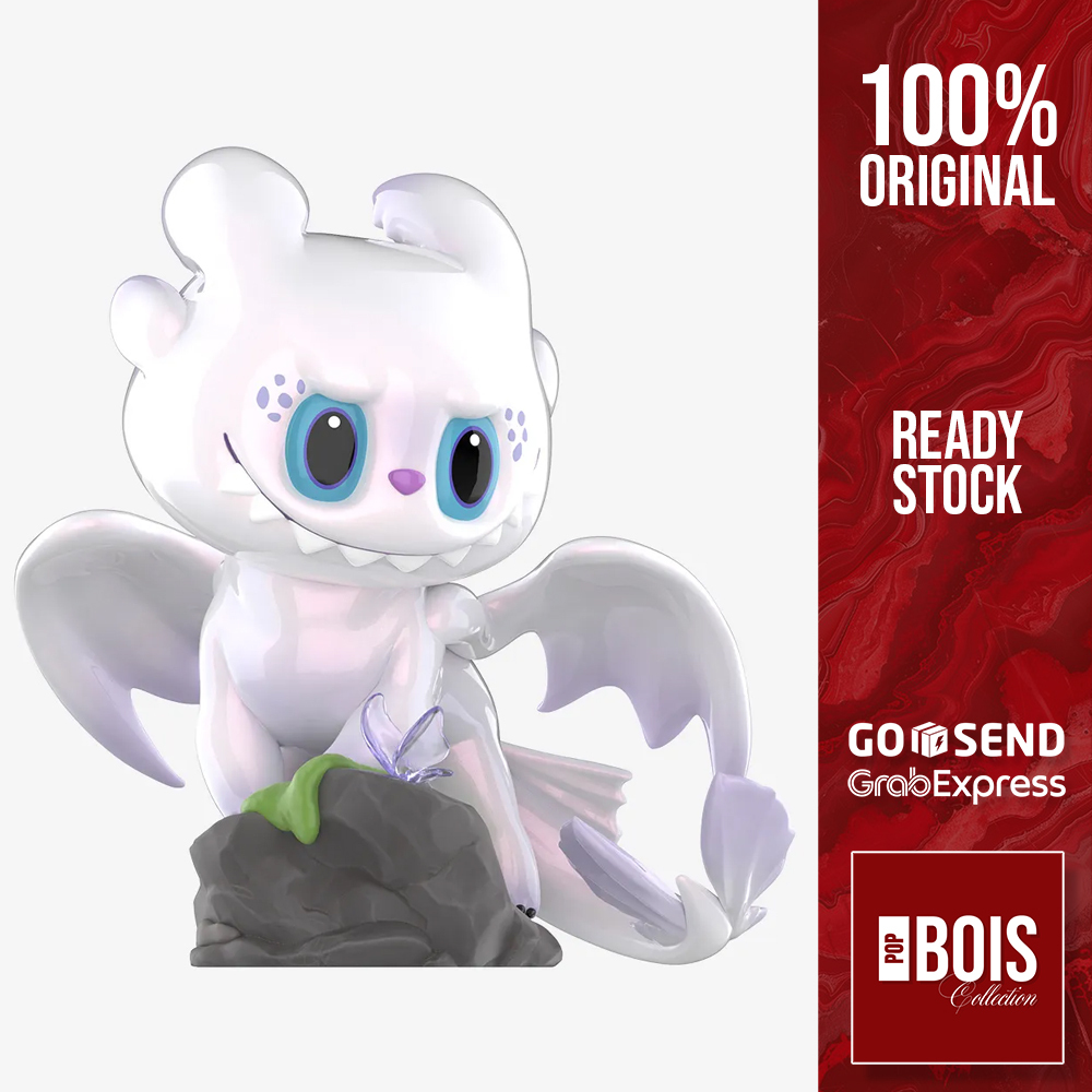 Jual (Big Figure 17.5cm) SECRET Labubu How To Train Your Dragon Light ...