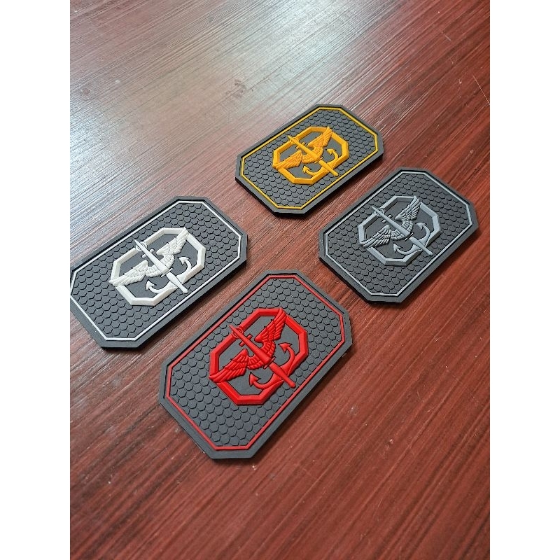 Jual PATCH RUBBER 3D KOPASSUS KOMANDO PATAKA EMBELM KARET VELCRO ...