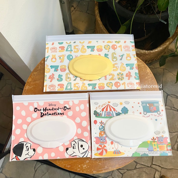 Jual Wet Sheet Case Lid Daiso Jepang Tempat Tissue Basah Kartun ...