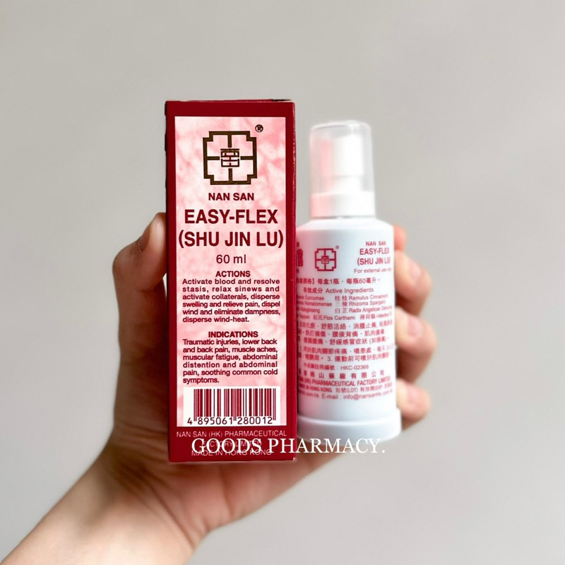 Jual Nan San Easy Flex Shu Jin Lu Spray (60 ml) Original Hongkong ...