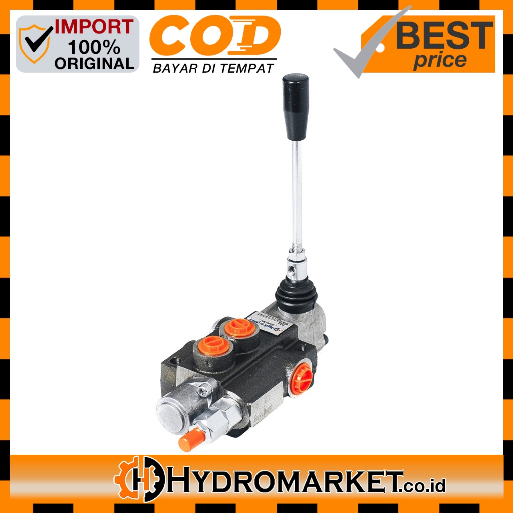 Jual Hand Valve Hidrolik P40 - 1 Tuas Spool / Directional Control Valve ...