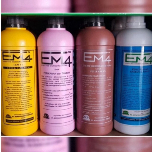 Jual EM4 REPACK BOTOL 100ml EM4 Perikanan Peternakan Pertanian Limbah ...