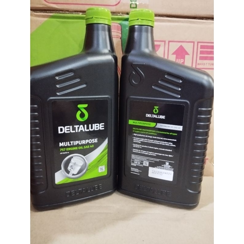 Jual oli deltalube multipurpose 1 liter SAE 40 isi 20 botol (DUS ...