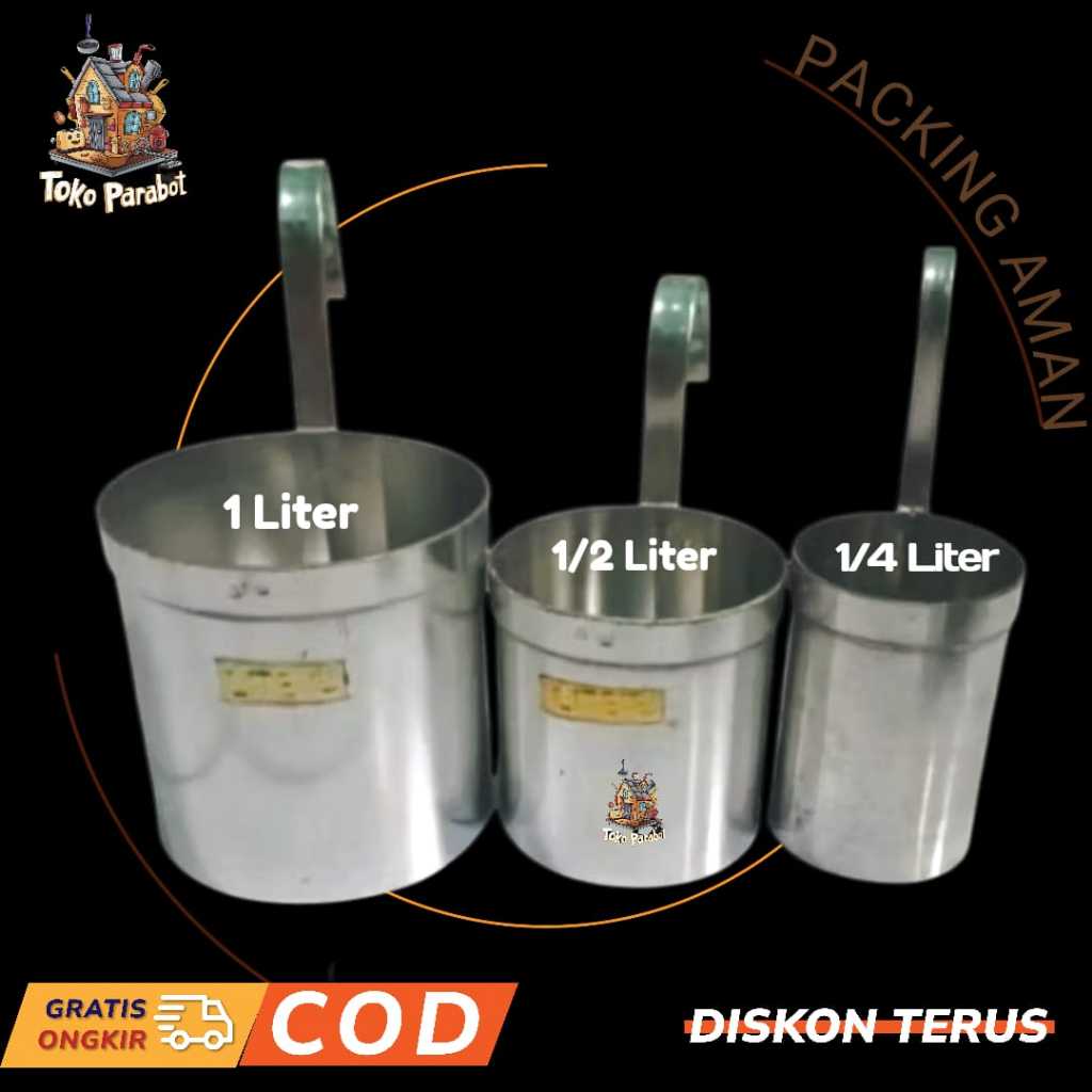 Jual Canting Literan Minyak Goreng GELAS UKUR Takaran MinyaK | Shopee ...