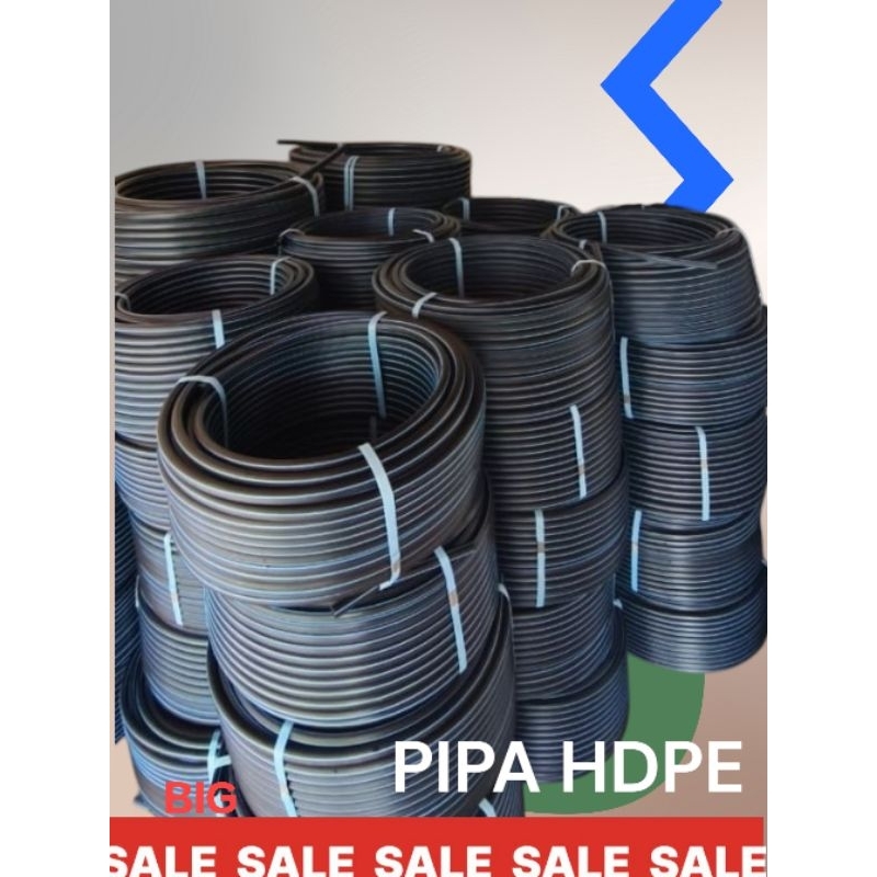 Jual PIPA HDPE/ PIPA PDAM 1 1/4 PN 10 (100M/ ROLL) | Shopee Indonesia