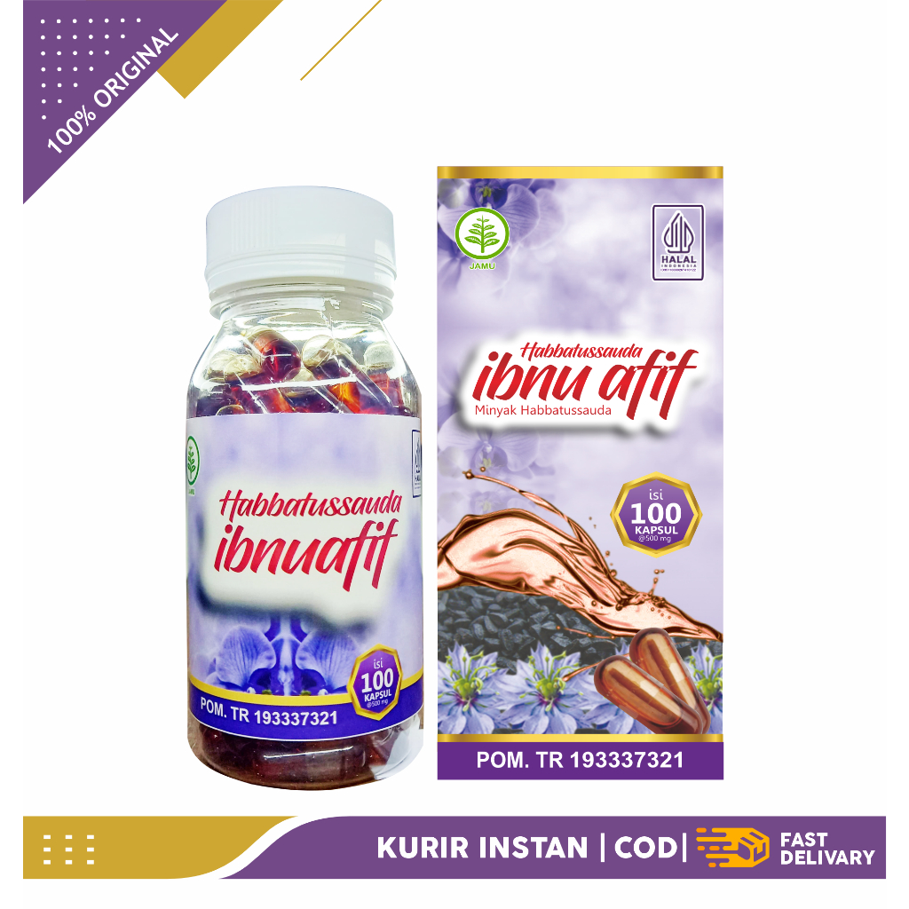 Jual Habbatusauda Habbasyi Ibnu Afif Oil 100 Kapsul Original | Shopee Indonesia