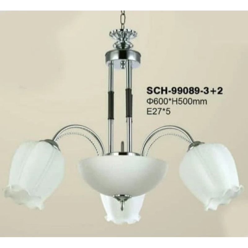 Jual LAMPU GANTUNG HIAS SCH- 99089 / 3+2 - SUPRA | Shopee Indonesia