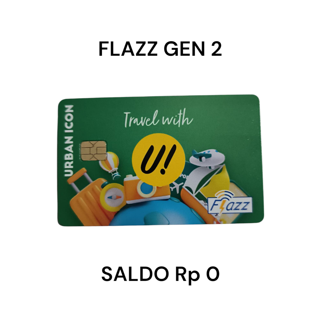 Jual Kartu Flazz Gen 2 Travel With U | Shopee Indonesia