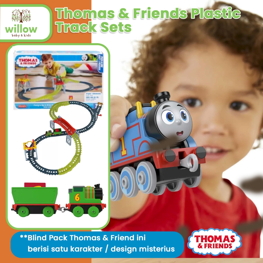 Jual Mainan Anak - Thomas & Friends Plastic Track Sets | Shopee Indonesia