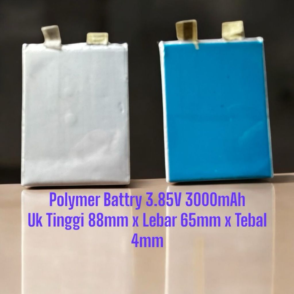 Jual Batre Baterai Batrai Polymer Polimer Lithium 3.7V / 3,85V Original ...