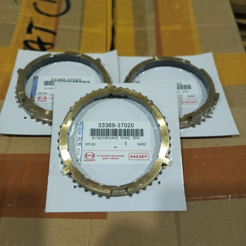 Jual Ring synchronizer sinkromis 3 gear Toyota 130ht hino ht130 33369 ...