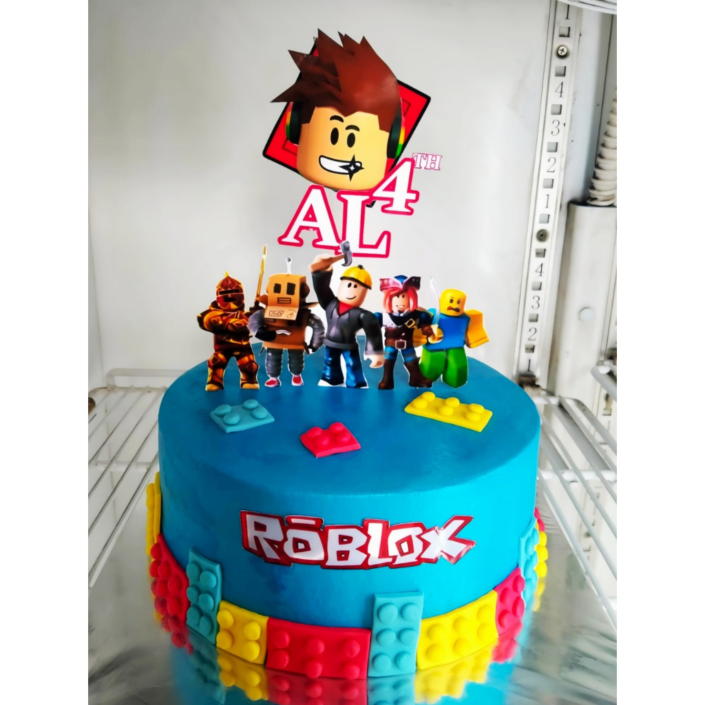 Jual KUE ULANG TAHUN BLACKFOREST KARAKTER ROBLOX | Shopee Indonesia