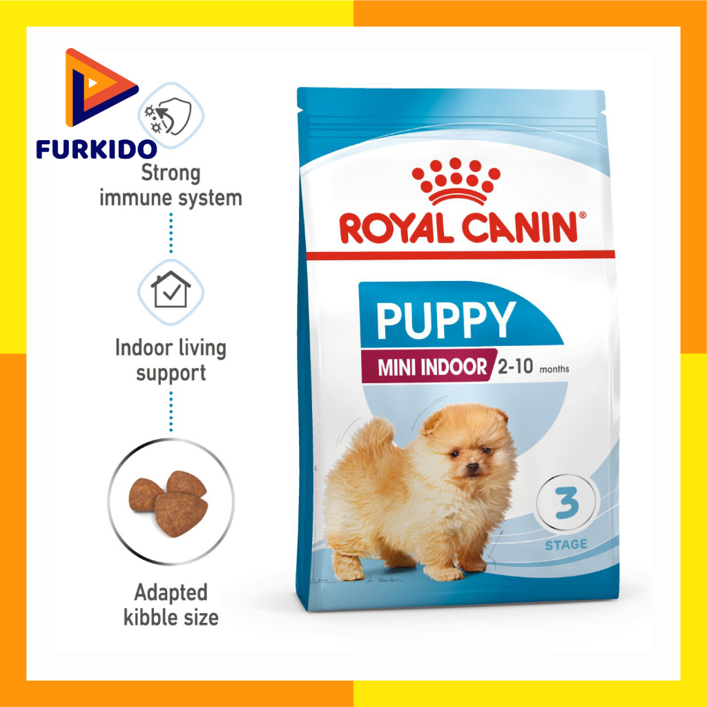 Jual Royal Canin Mini Indoor Puppy (1.5kg) Dry Makanan Anak Anjing ...
