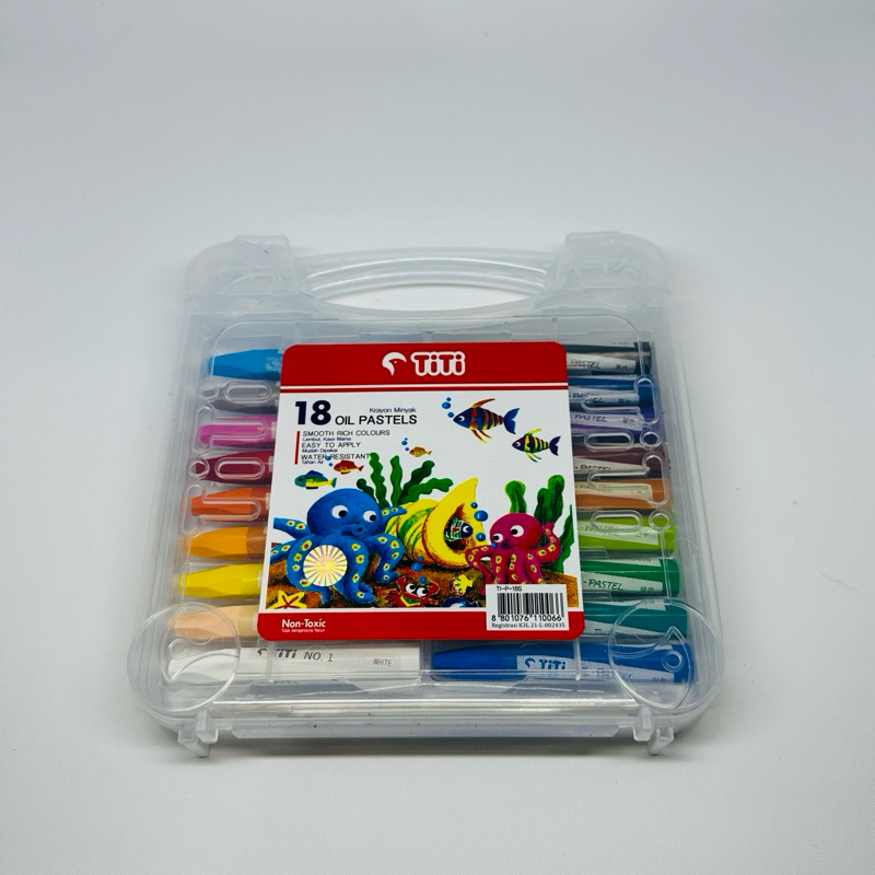 Jual Crayon Krayon Titi Minyak Isi 18 Warna | Shopee Indonesia