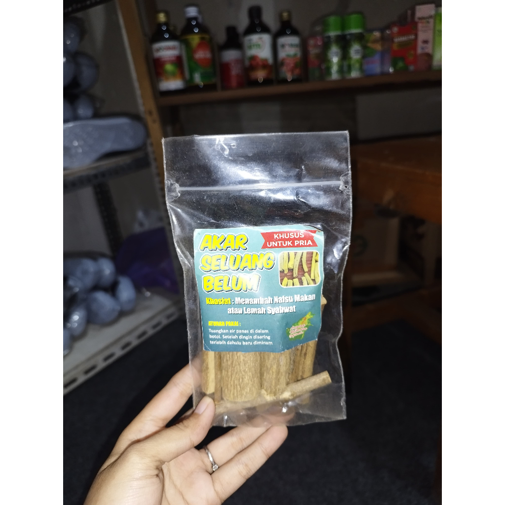 Jual Ramuan Tradisional Kalimantan Akar seluang Belum / Obat Herbal ...