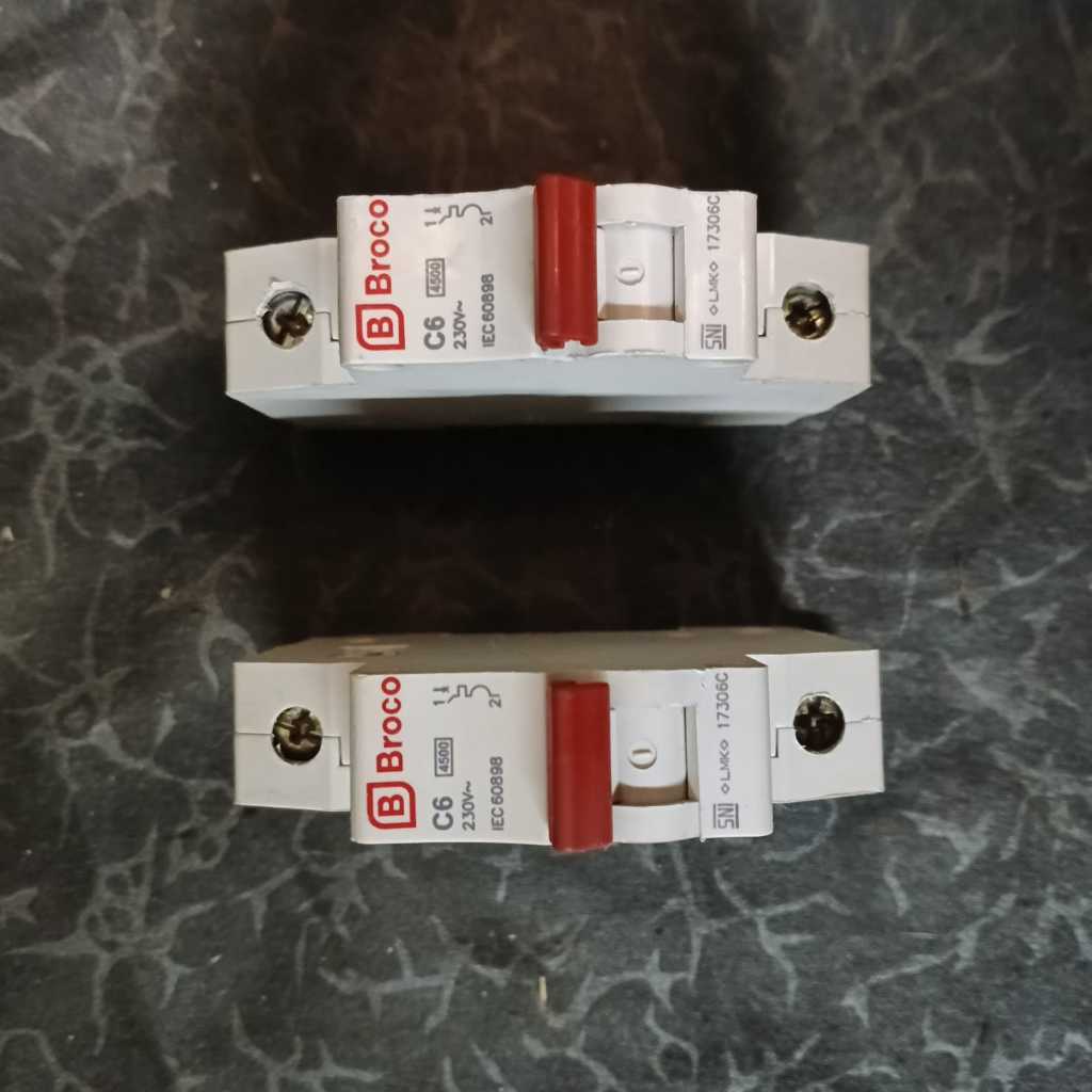 Jual MCB BROCO C6 6a Baru Original | Shopee Indonesia