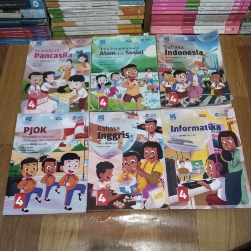 Jual BUKU PAKET KELAS 4 SD KURIKULUM MERDEKA GRAFINDO - pendidikan pancasila - ipas - bahasa ...
