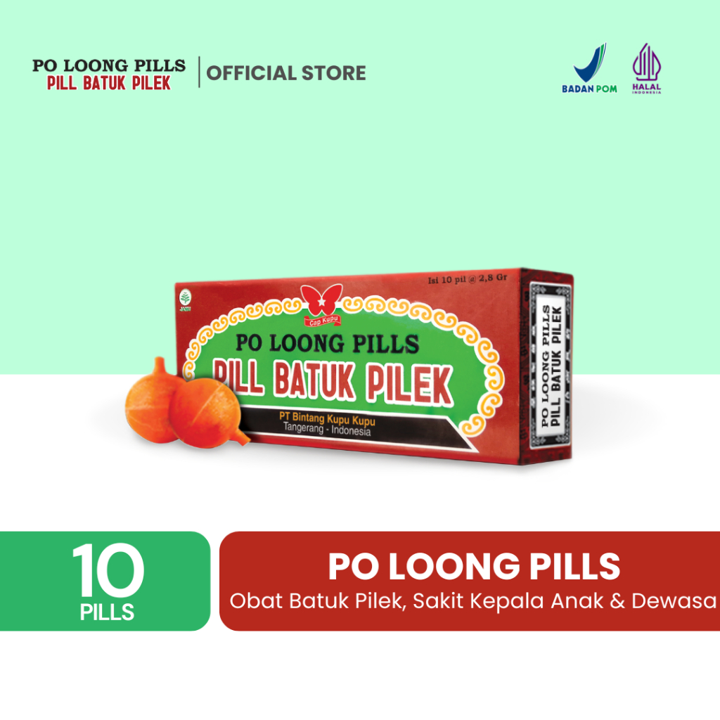 Jual Po Loong Pills 10 Pil - Obat Batuk Pilek Anak & Dewasa | Shopee ...