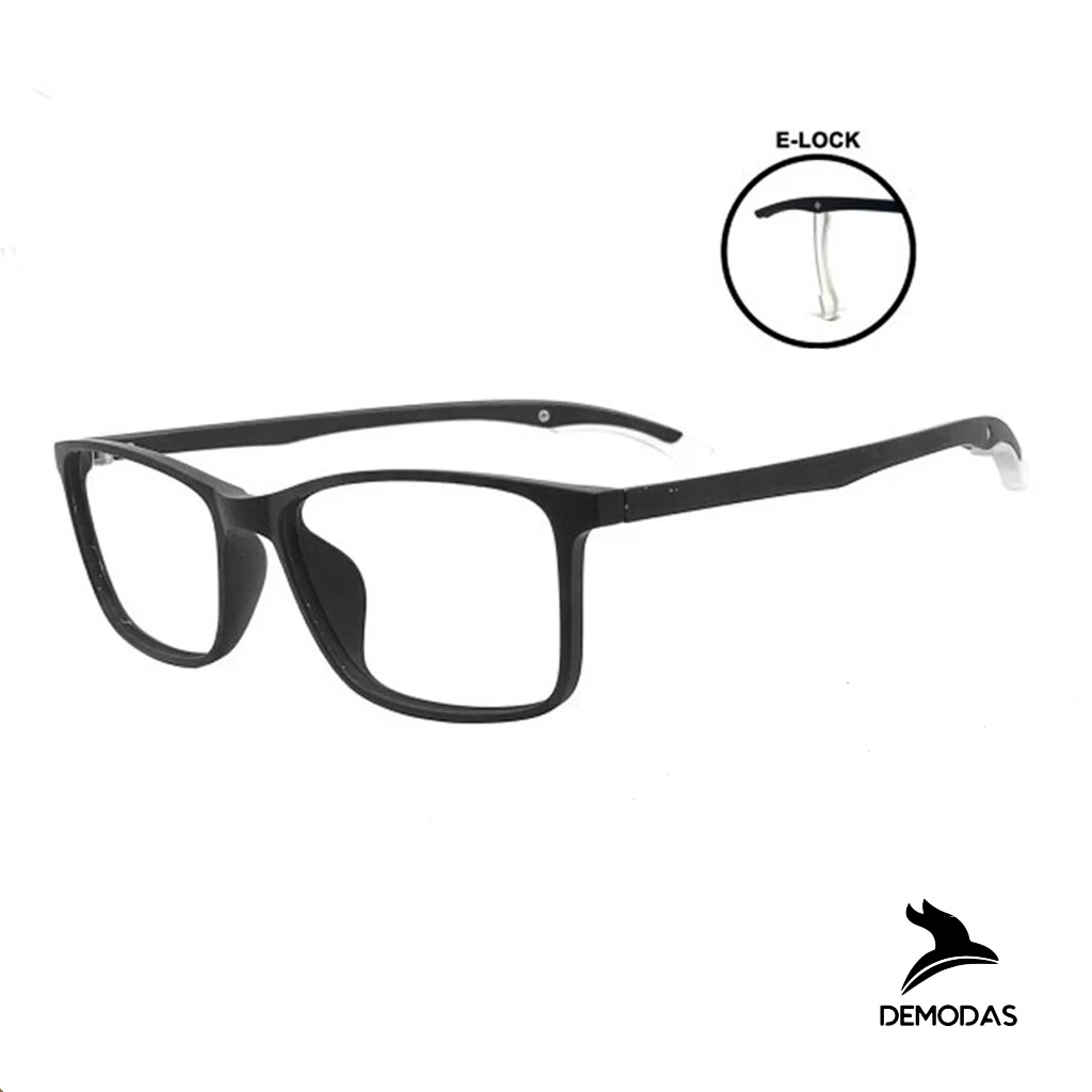 Jual DEMODAS DG8023 Kacamata Kotak Lensa Photocromic Bluecromic ...