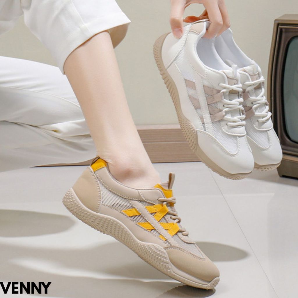 Jual FINDME 36-40 Sepatu Sneakers Wanita Simple Daily Casual Kekinian ...