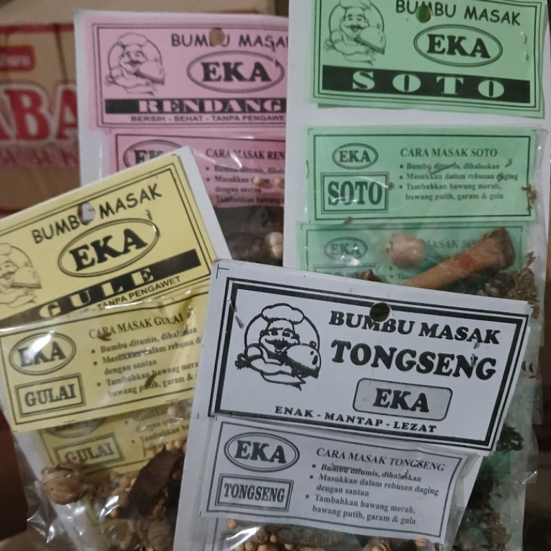 Jual BUMBU MASAK RACIK REMPAH KERING SOTO, KARE, GULE, RENDANG ...