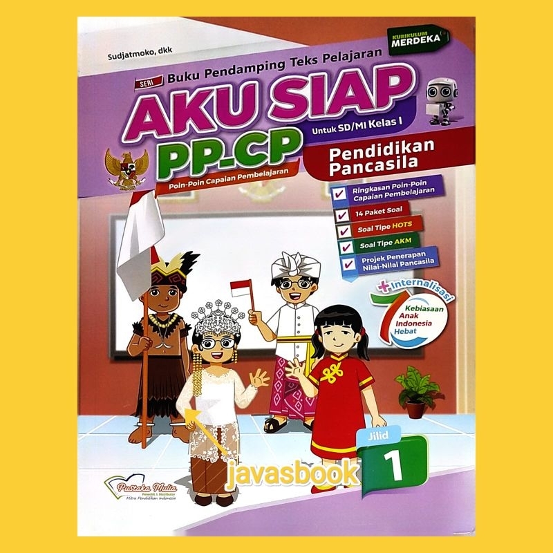 Jual AKU SIAP PP-CP PENDIDIKAN PANCASILA SD/MI KELAS 1,4 KURIKULUM MERDEKA PUSTAKA MULIA ...