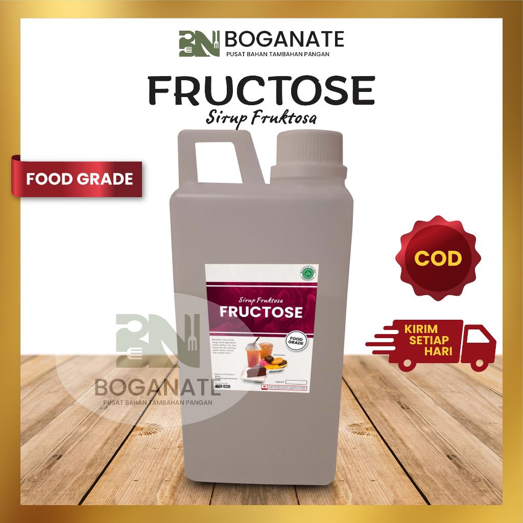 Jual Gula Cair fructose syrup / fruktosa 1ltr | Shopee Indonesia