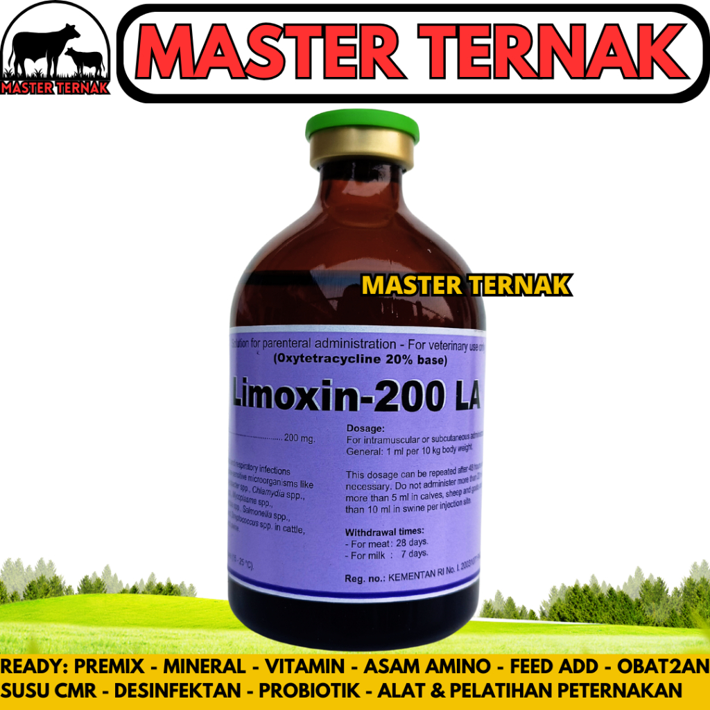 Jual LIMOXIN 200 LA 100ml Original | Shopee Indonesia