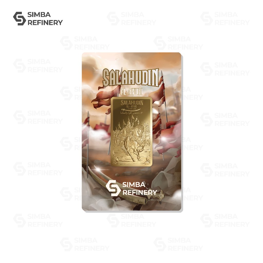 Jual Simba Refinery Logam Mulia 25 Gram Series Salahudin Al-Ayubi ...