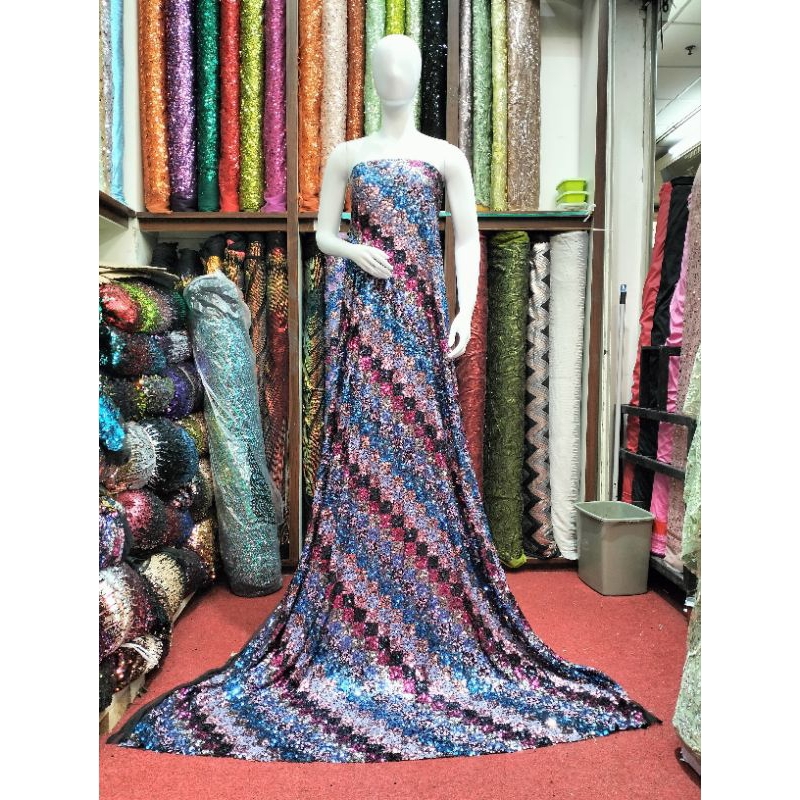 Jual BAHAN KAIN TILE SQUIN GRADASI KOTAK SQUIN KOTAK KOTAK | Shopee ...