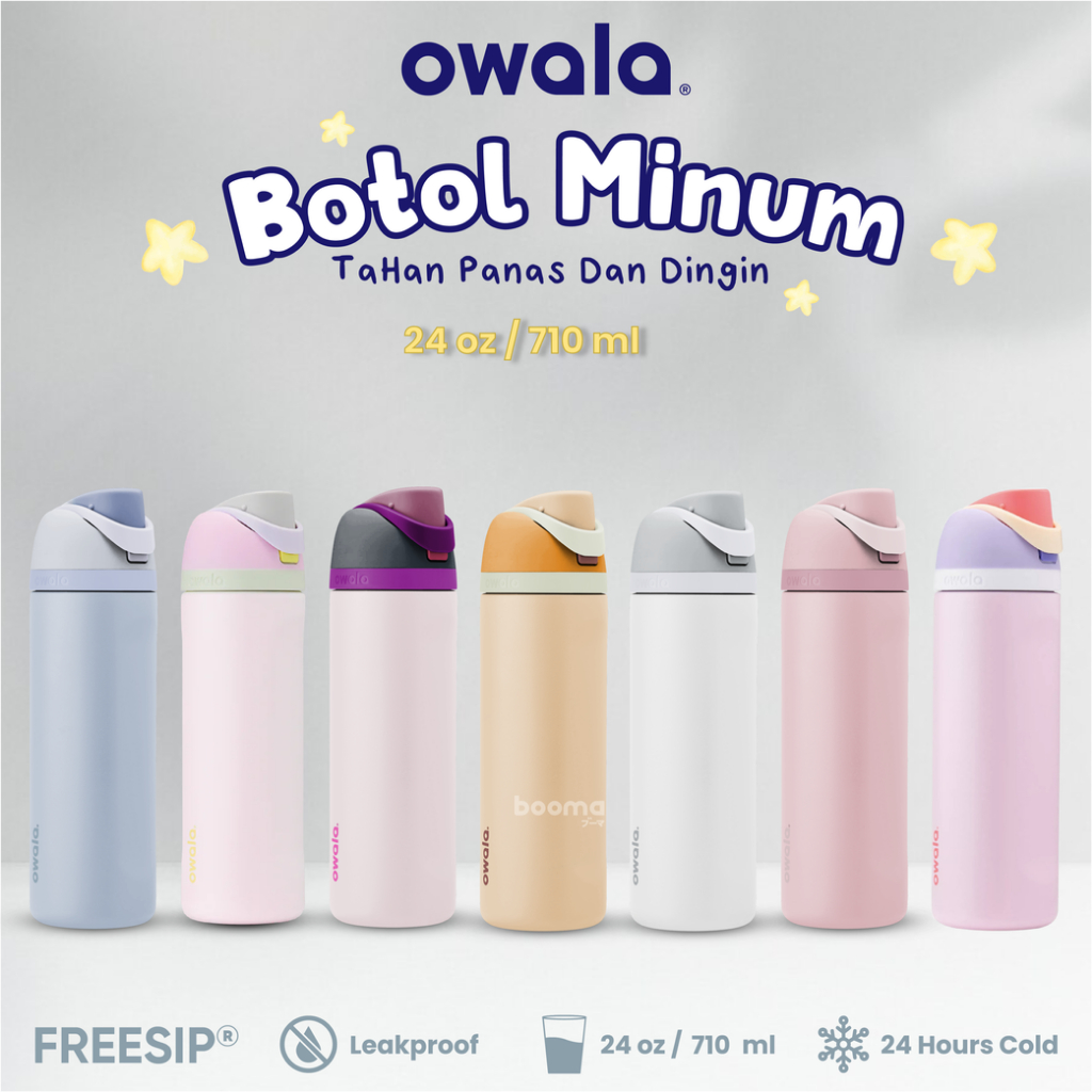 Jual Tumbler Botol Minum Owala Freesip 24oZ 710ml / 32oZ 945ml Tahan ...