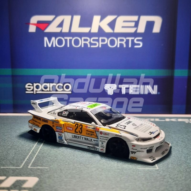 Jual Mini GT Lbwk Nissan Silvia S15 Goodwood | Shopee Indonesia