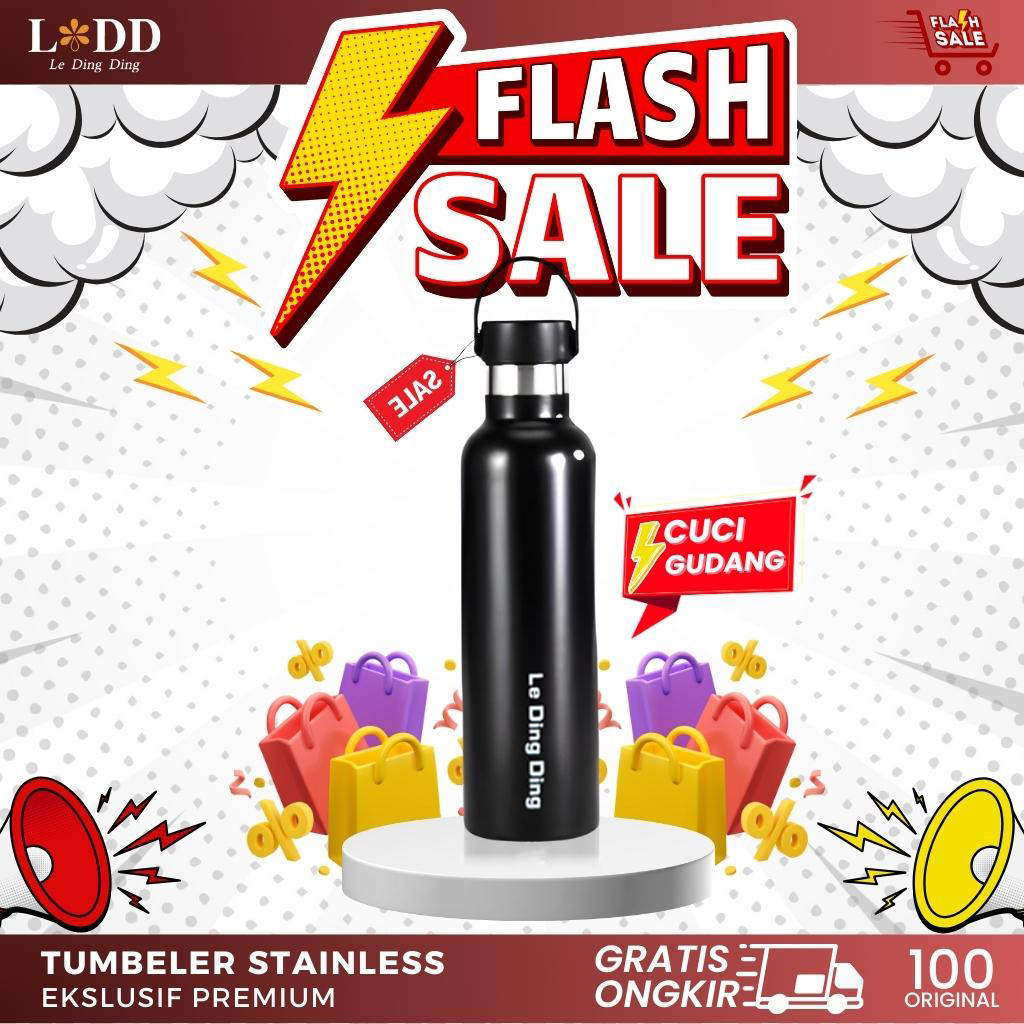 Jual Le Ding Ding-Tumbler Stainless Steel Tumbler tahan panas dingin 24 ...