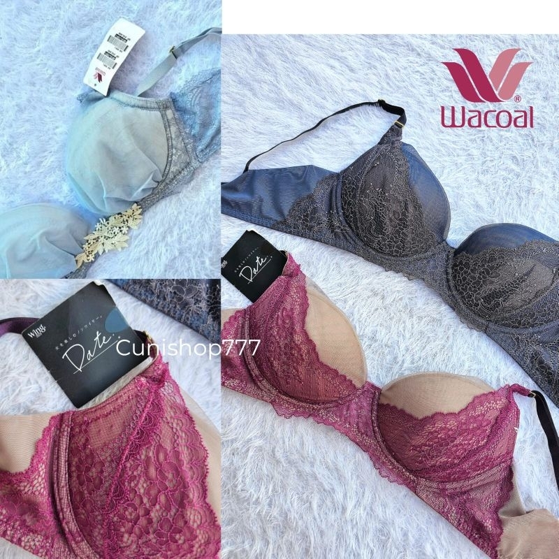 Jual BRA WACOAL JAPAN TANPA KAWAT LACE MBI 2875 K1 BUSA SEDANG PUSHUP BH PUSH UP WIRELESS NON ...