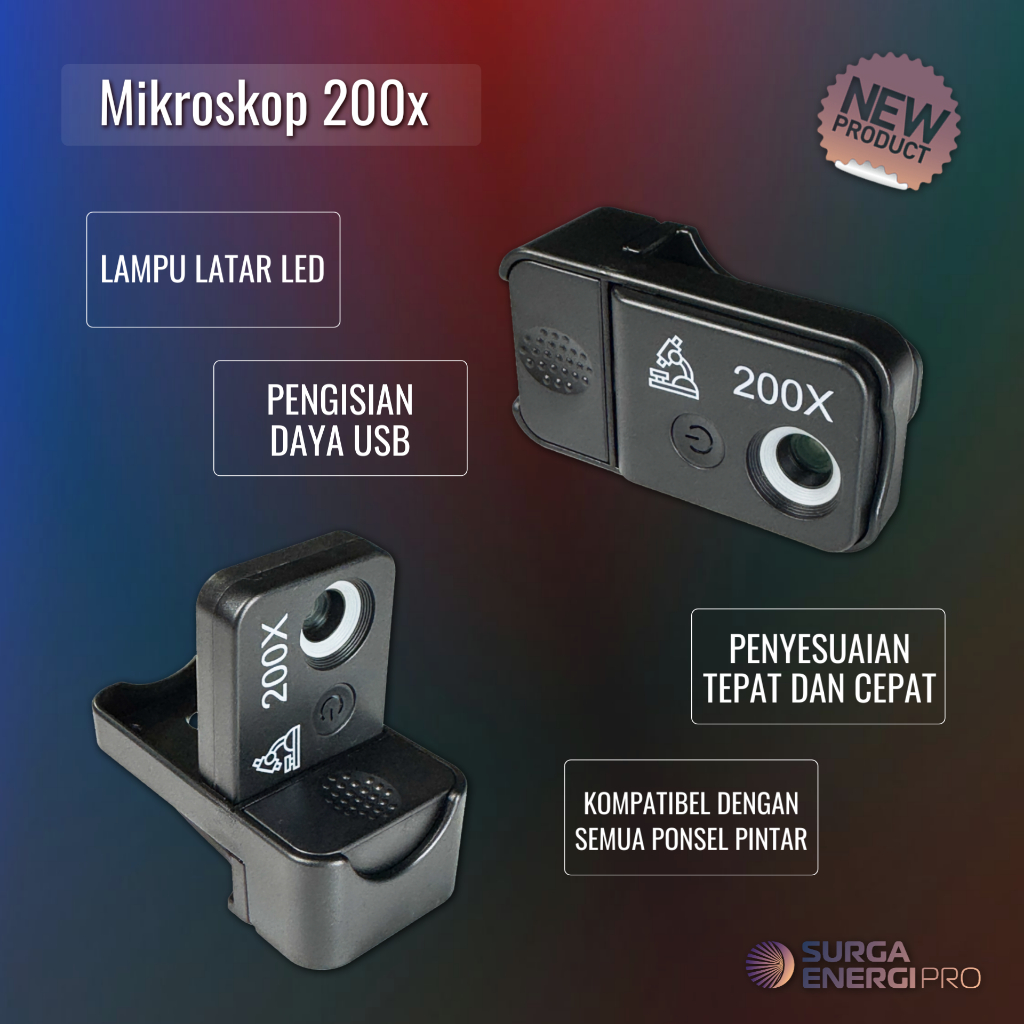 Jual Mikroskop HP 200x untuk Kontrol Ketajaman Pisau – Lensa Pembesar ...