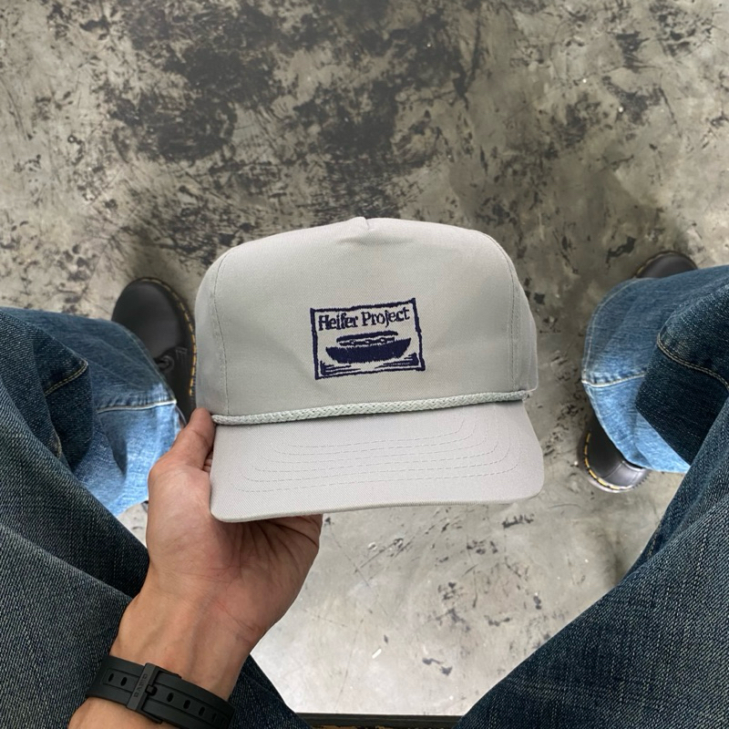 Jual VINTAGE ROPE HAT - HEIFER PROJECT (New Old Stock) | Shopee Indonesia
