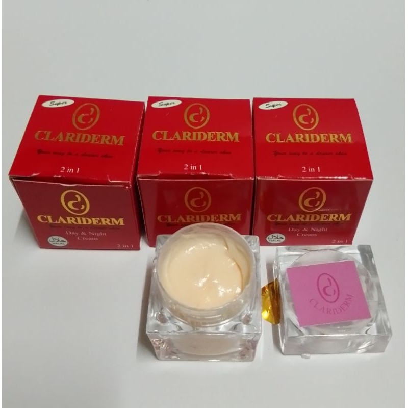 Jual 3pcs Cream claridem super Quality | Shopee Indonesia