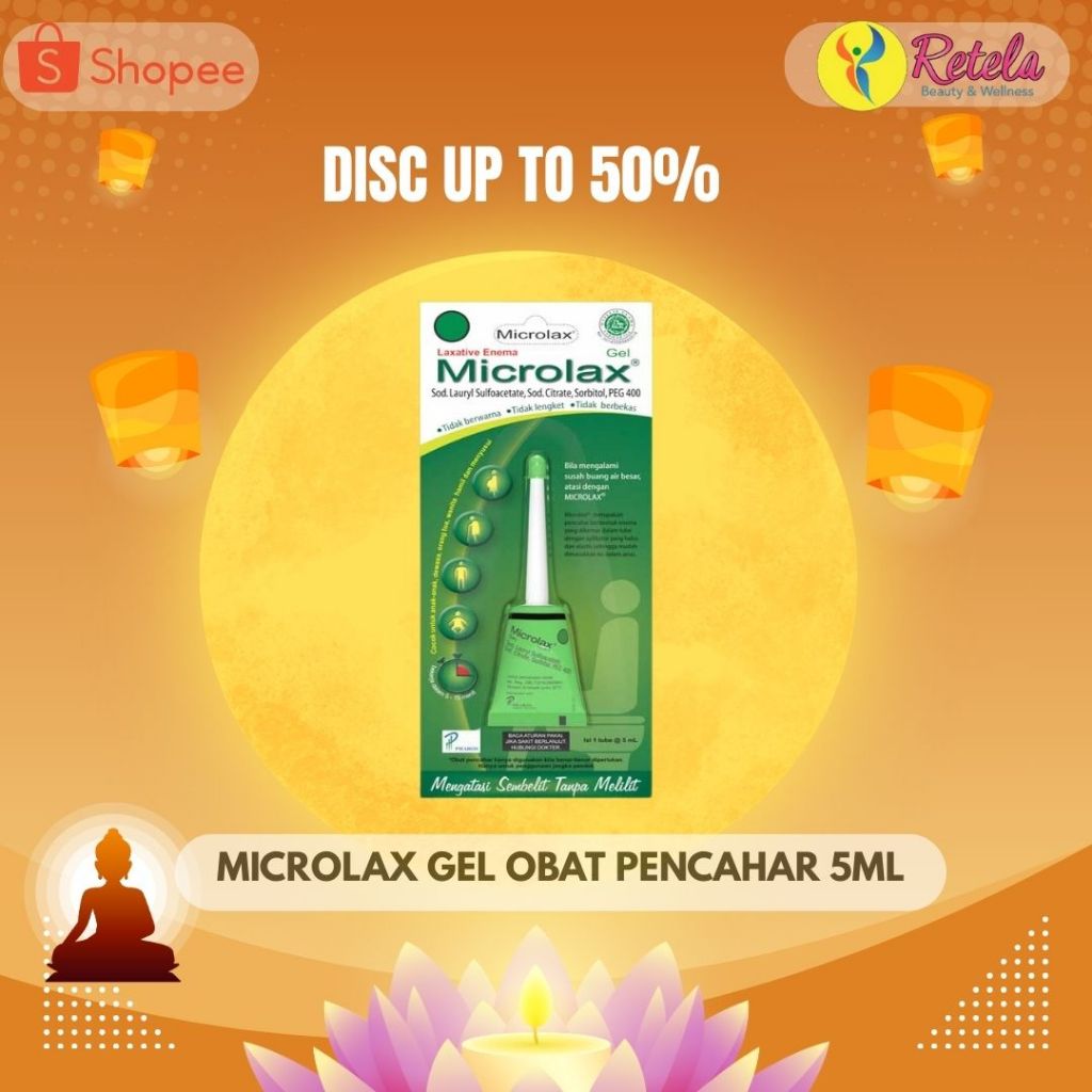 Jual MICROLAX GEL OBAT PENCAHAR 5ML | Shopee Indonesia