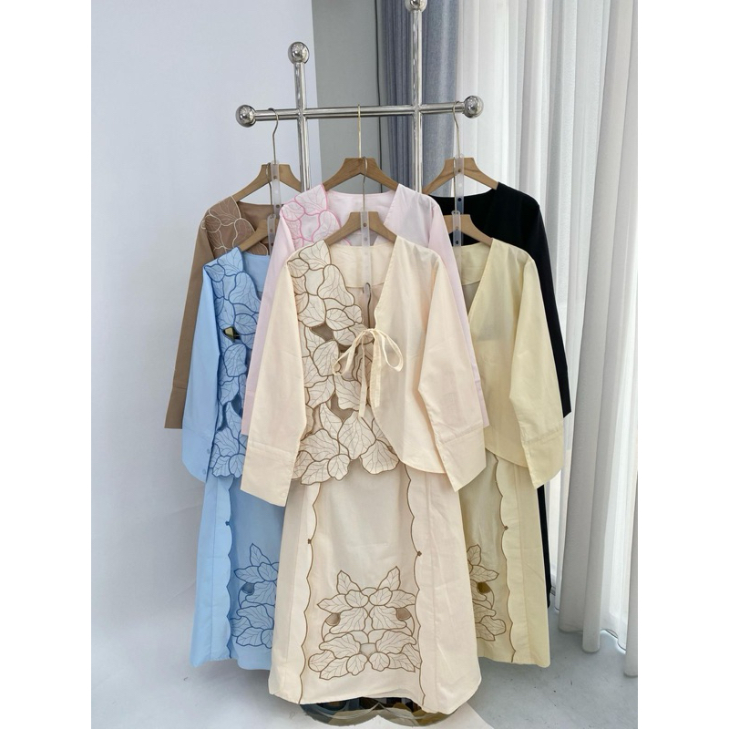 Jual YOUJA-SET ROK KATBOL EROSA | BAHAN POPLINE BKK | Shopee Indonesia