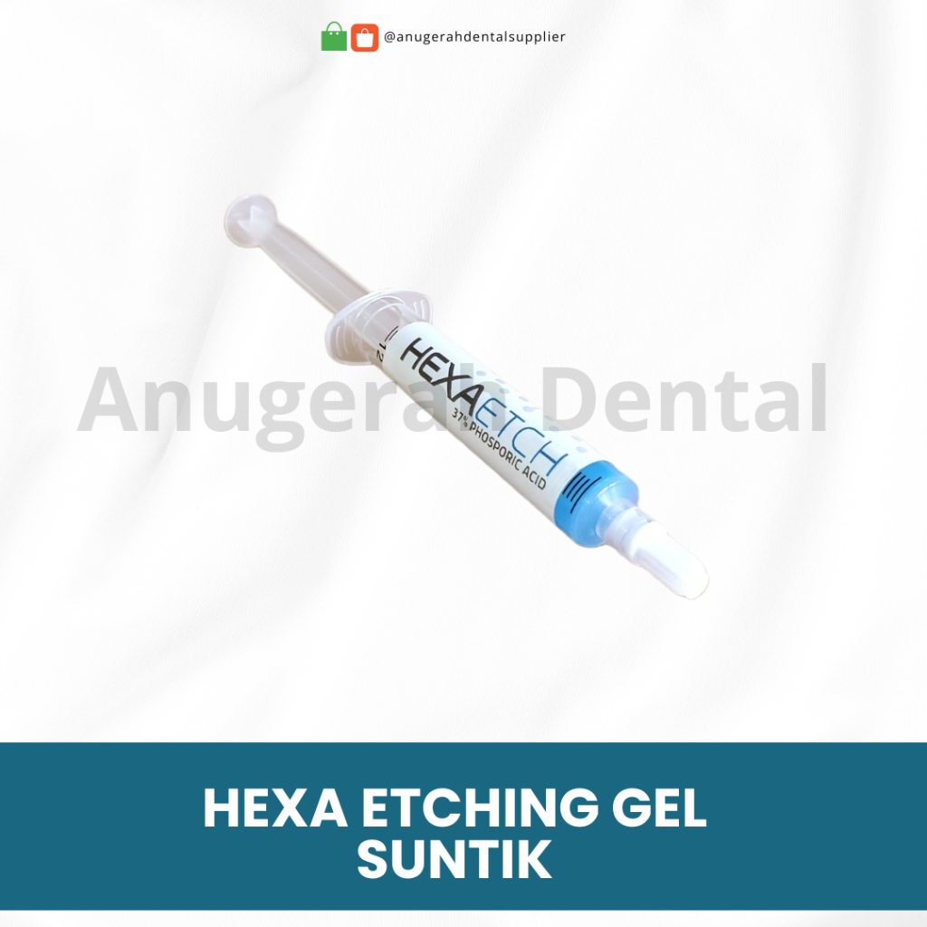 Jual HEXAETCH 10ML Etsa Gigi Dental Etching Gel Hexa Etch Suntik isi 10 ml / Tambal Gigi ...
