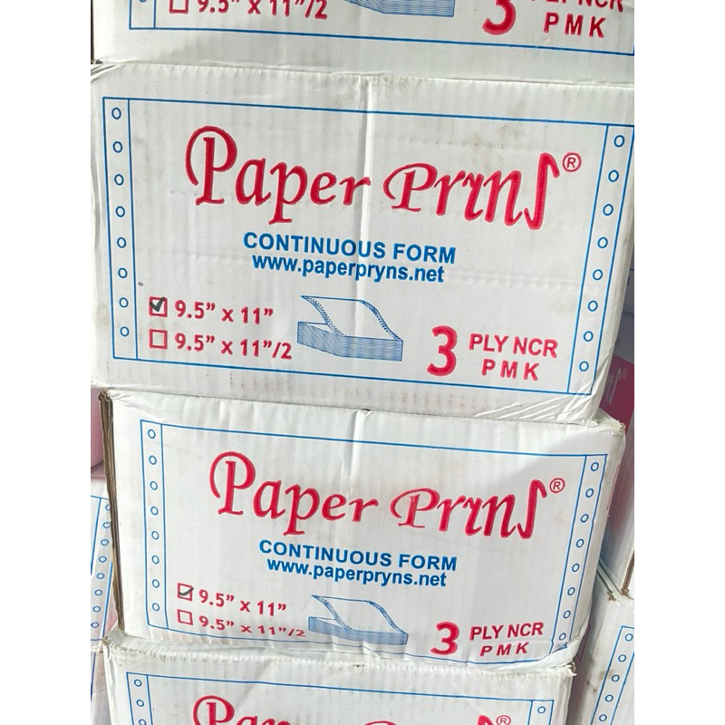 Jual Paperpryns Continuous Form NCR 3PLY (9,5" x 11") , Pembagian Utuh ...