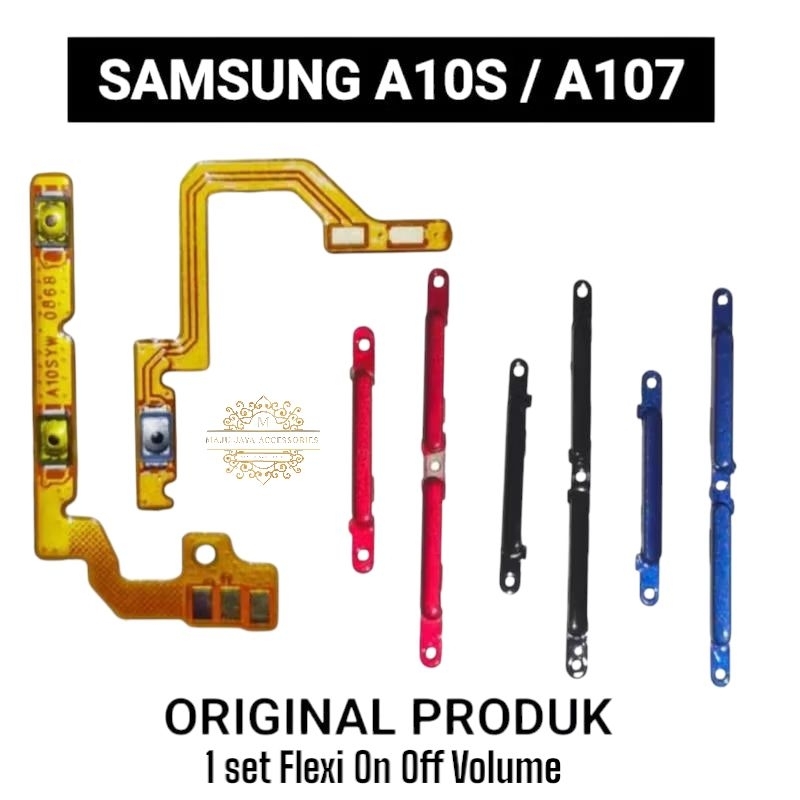 Jual Flexible + Tombol Luar On Off + Volume Samsung A10s/A107 Satu Set | Shopee Indonesia